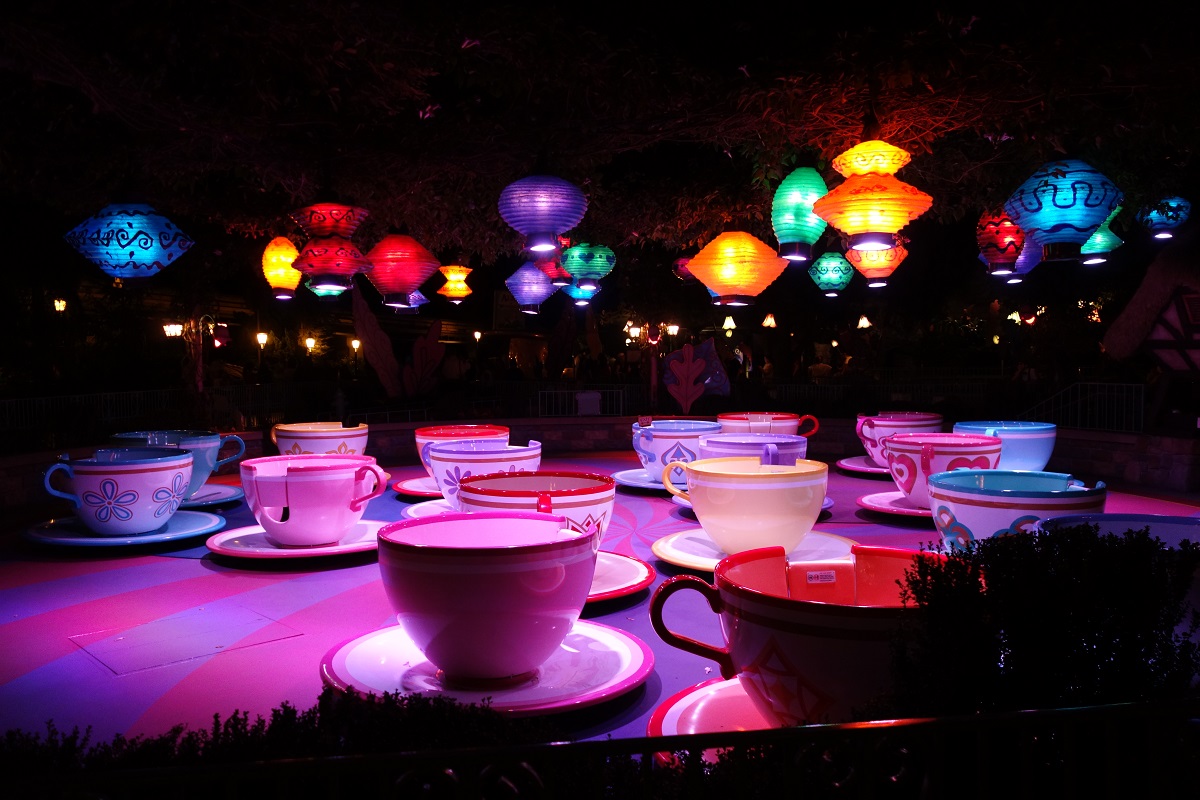 Tea Cups Ride Disneyland